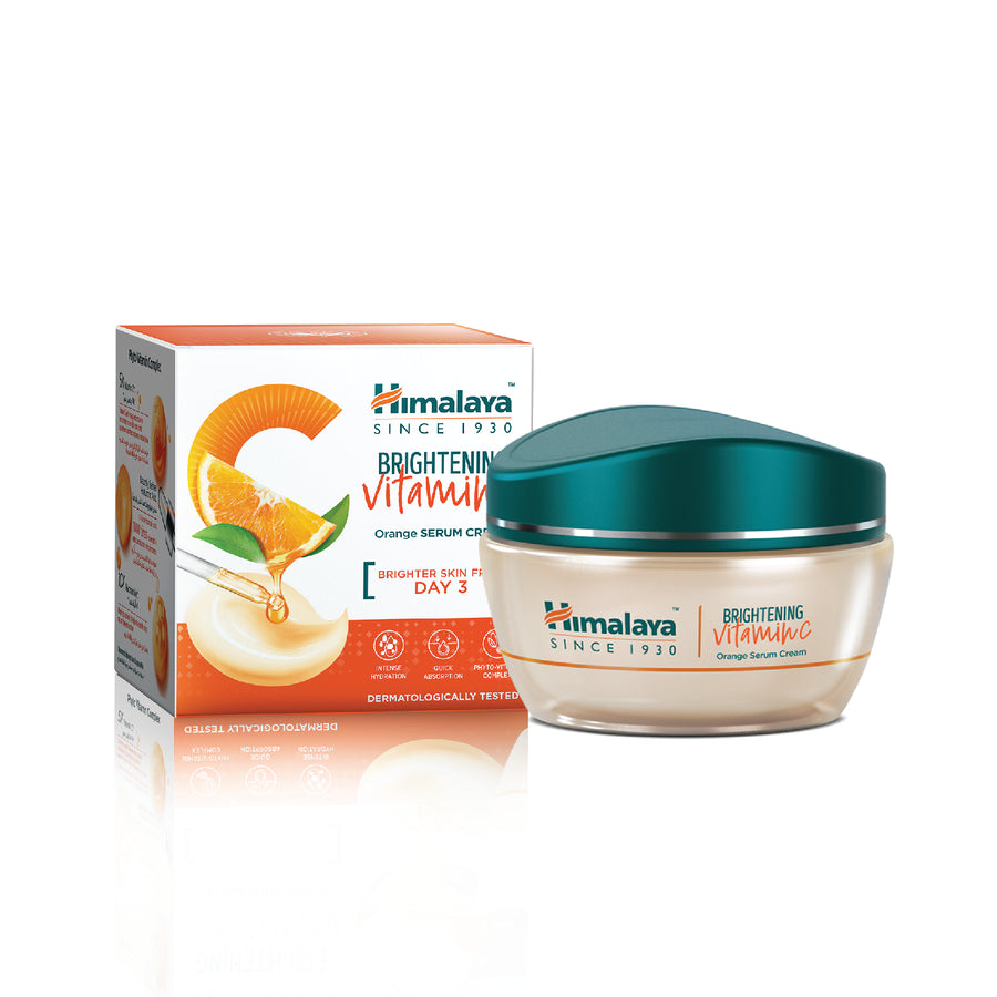 Brightening Vitamin C Orange Face Serum Infused Cream 50g – Himalaya Wellness (South Africa)