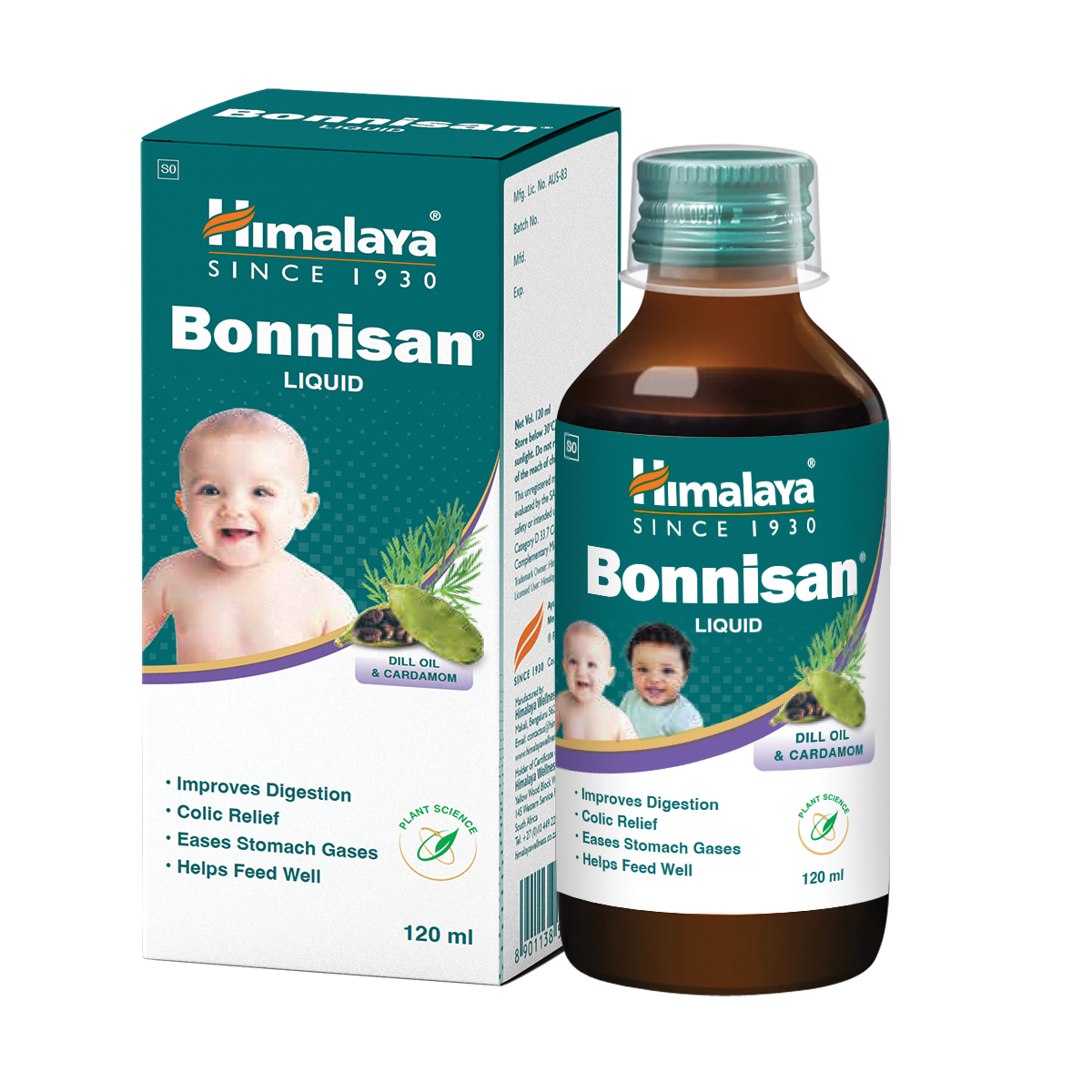 Himalaya Bonnisan Syrup 120ml | The complete digestive tonic – Himalaya ...