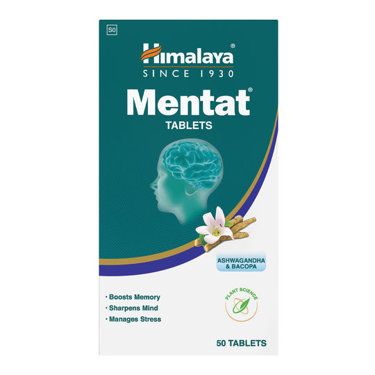 Himalaya Mentat 50 Tablets | For a sharp and focused mind – Himalaya ...