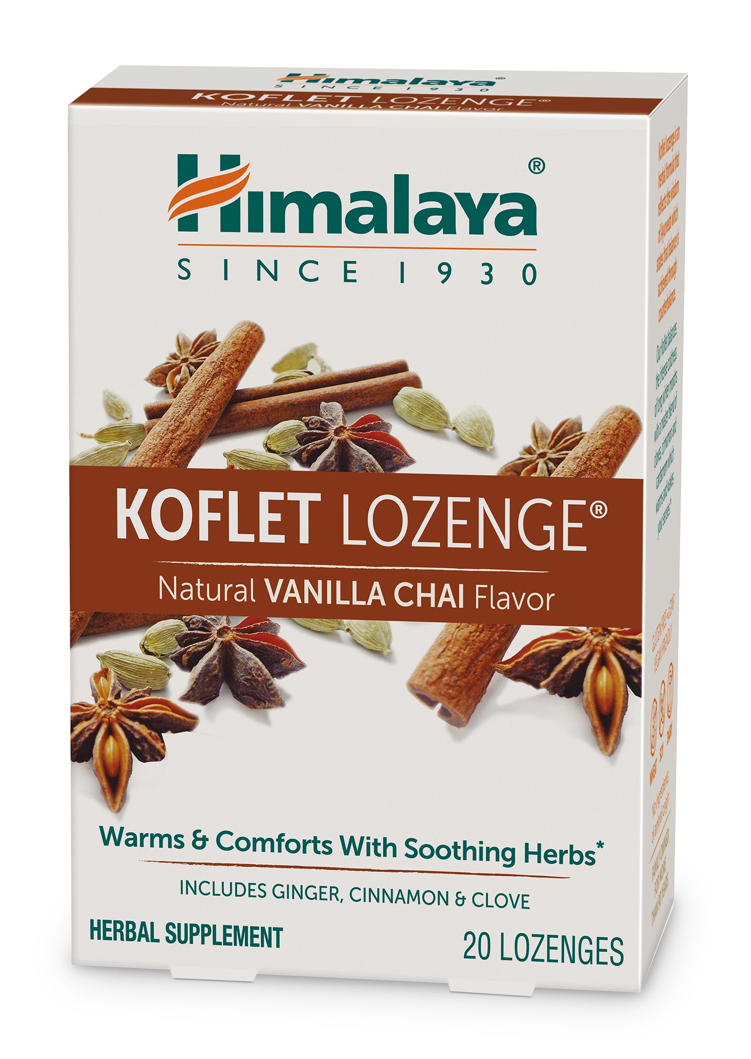 Himalaya Koflet Lozenge 20 Lozenges | Soothing relief from sore throat ...