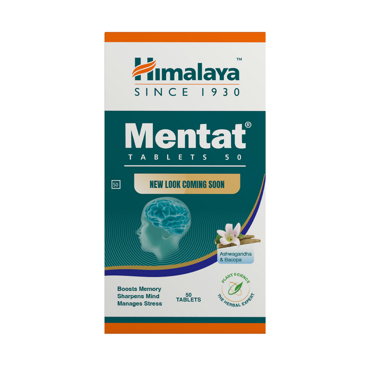 Himalaya Mentat 50 Tablets | For a sharp and focused mind – Himalaya ...