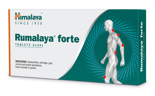Himalaya Rumalaya forte 60 Tablets | Long-term joint pain management ...