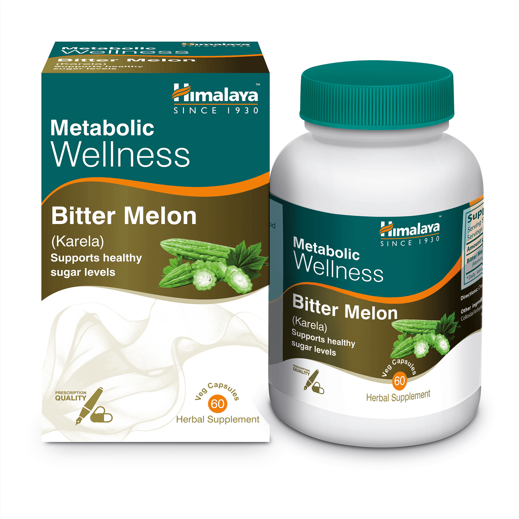 Himalaya Bitter Melon 60 Capsules | Diabetes and metabolic wellness ...